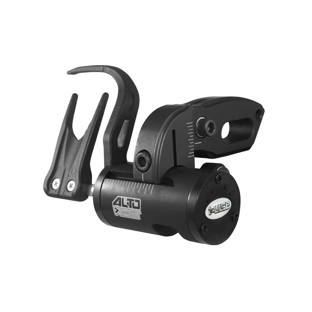 AXION ARCHERY - PULSE AUTO ARROW REST, CNC MACHINED BLACK ANODIZE ...