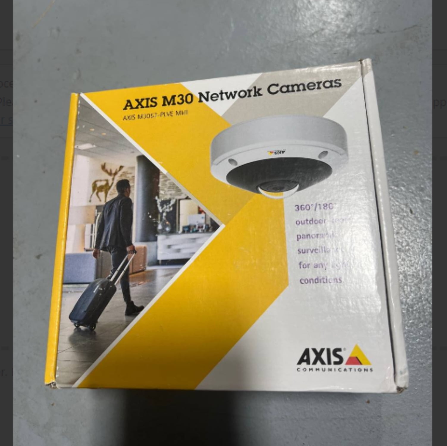 AXIS M3057-PLVE MkII M30 Network Camera, White - Walmart.com