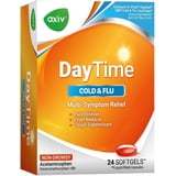 AXIV Daytime Multi-Symptom, Daytime Cold and Flu Relief Softgels, Non ...