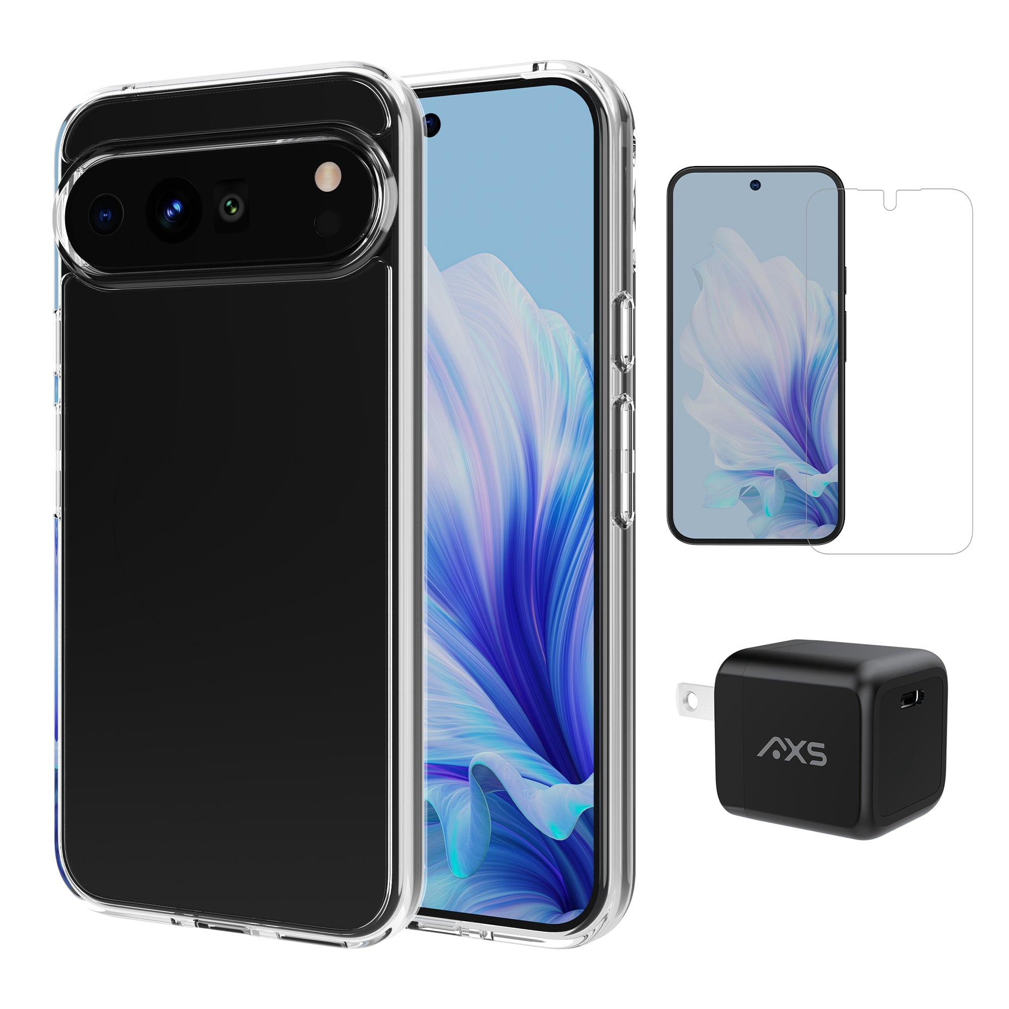 AXS Starter Kit Compatible with Google Pixel 9 Pro XL - Clear - Walmart.com