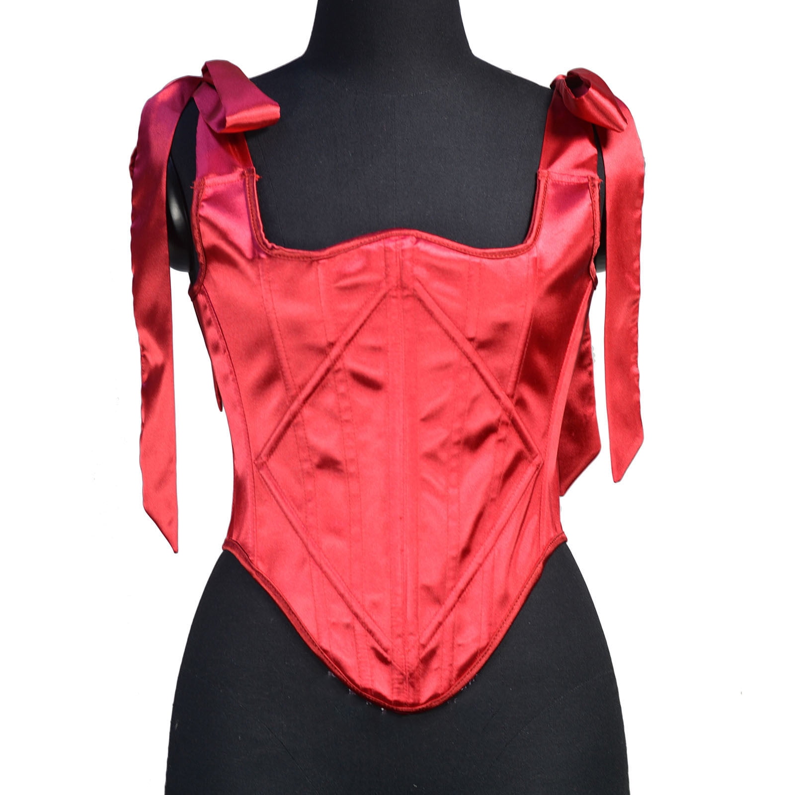 AXXD Corsets for Men Clearance,Lace-up Floral Print Fishbone Court ...