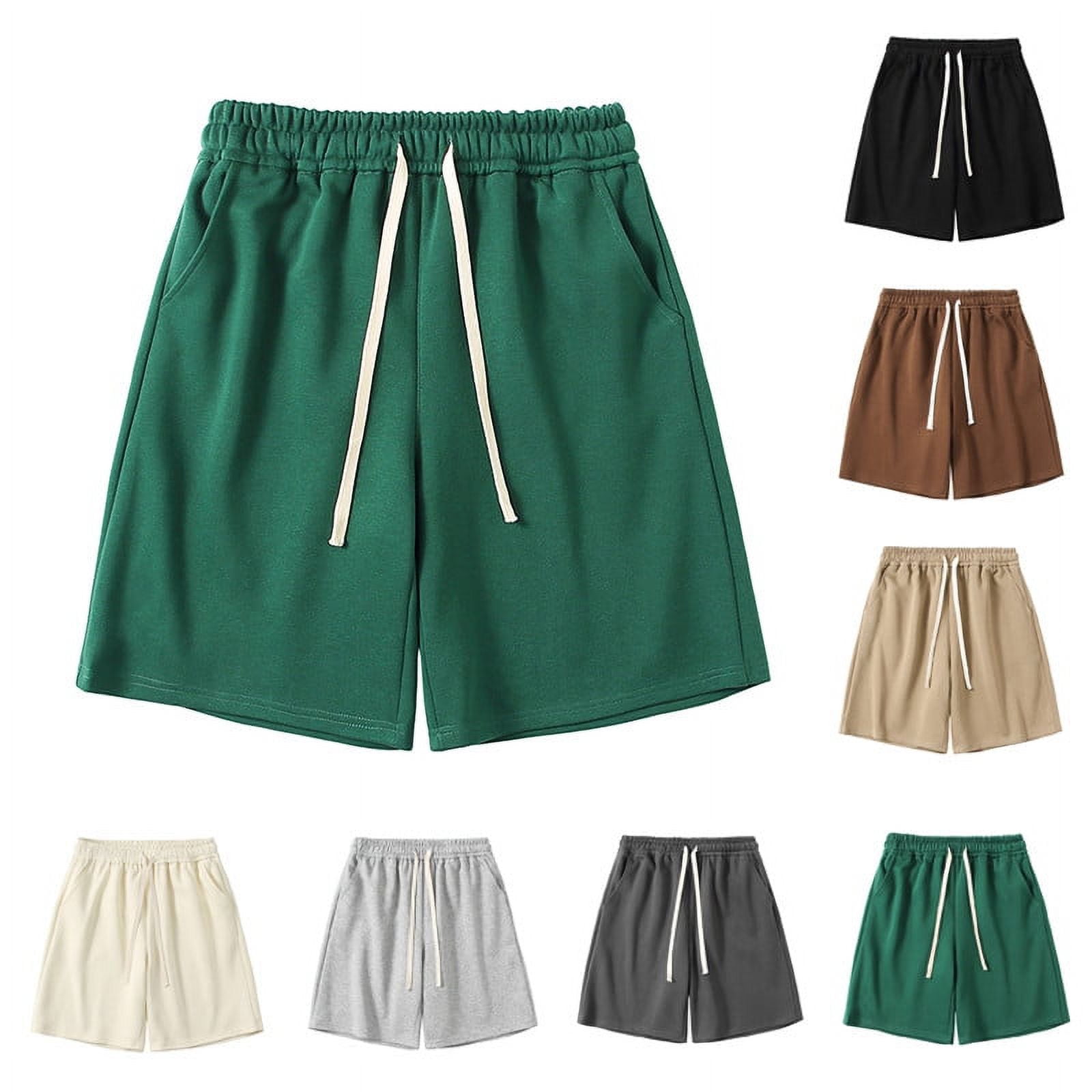 AXXD Tennis Shorts For Men Summer Running Shorts With Pocket Solid ...