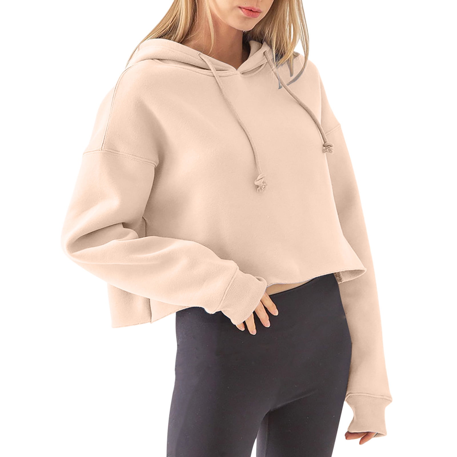 AXXD Womens Tops Trendy Basic Summer 2024 Long-sleeved Top Inside To ...