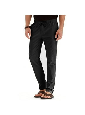 Men Elastic Waist Pants