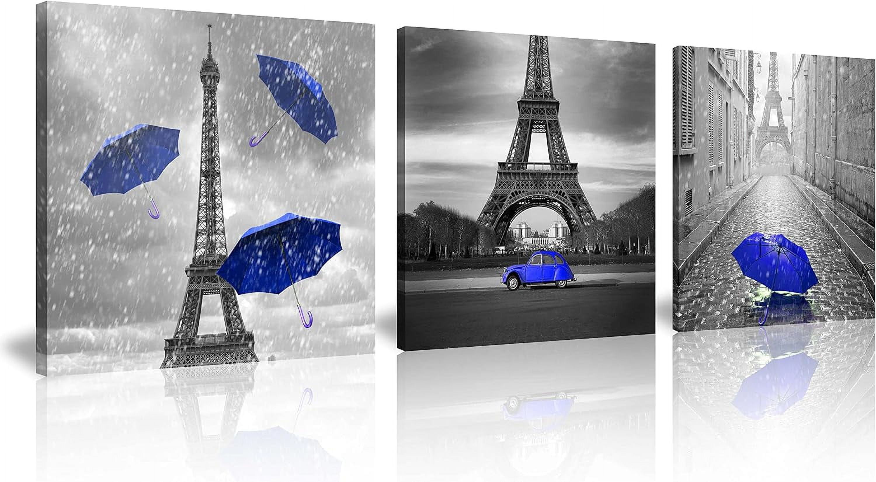 AXXPosters -3 Pcs Black and White Canvas Wall Art for Living Room ...