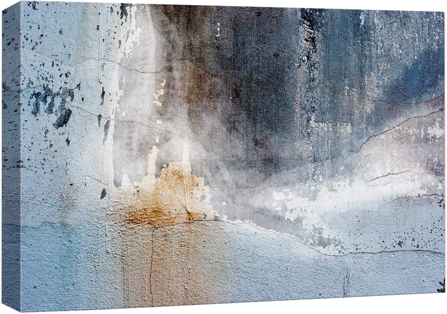 AXXPosters-Abstract Canvas Art - Aged Wall - Giclee Print Modern Wall ...