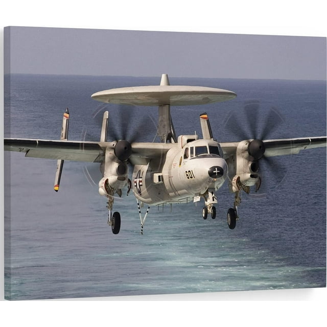 AXXPosters-Airplane Canvas Wall Art Prints E-2D Advanced Hawkeye ...