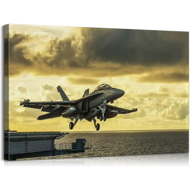 AXXPosters-Airplane Wall Art Aviation Wall Art F-15e Strike Eagle Wall ...