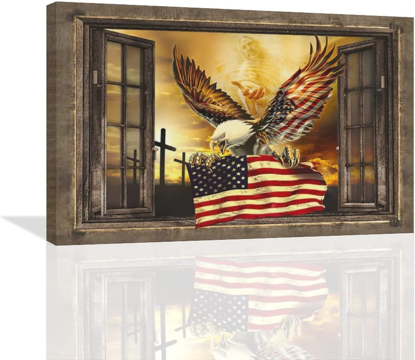 AXXPosters-American Military Army Wall Art Retro Soldiers Motivational ...