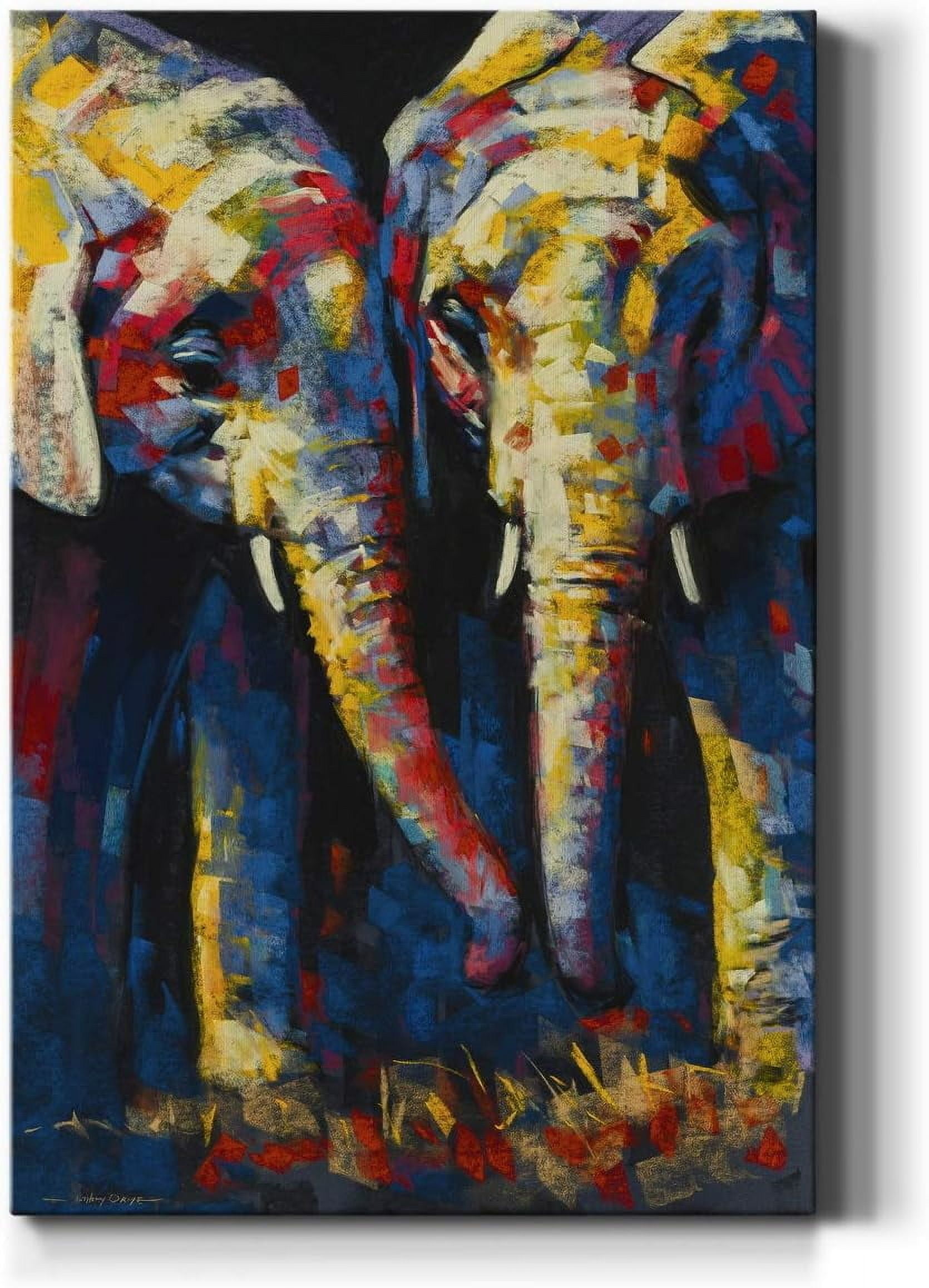 AXXPosters-Animal Canvas Wall Art Modern Paintings & Prints Decorations ...