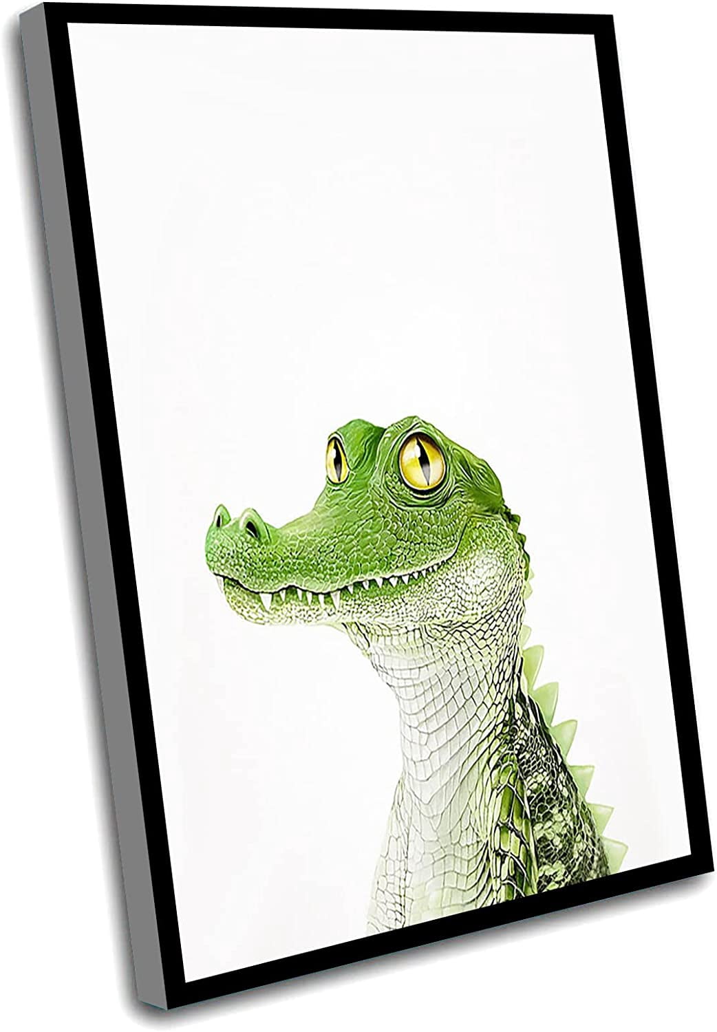 AXXPosters Baby Girl Room Decor,Baby Alligator Print For Nursery Decor ...