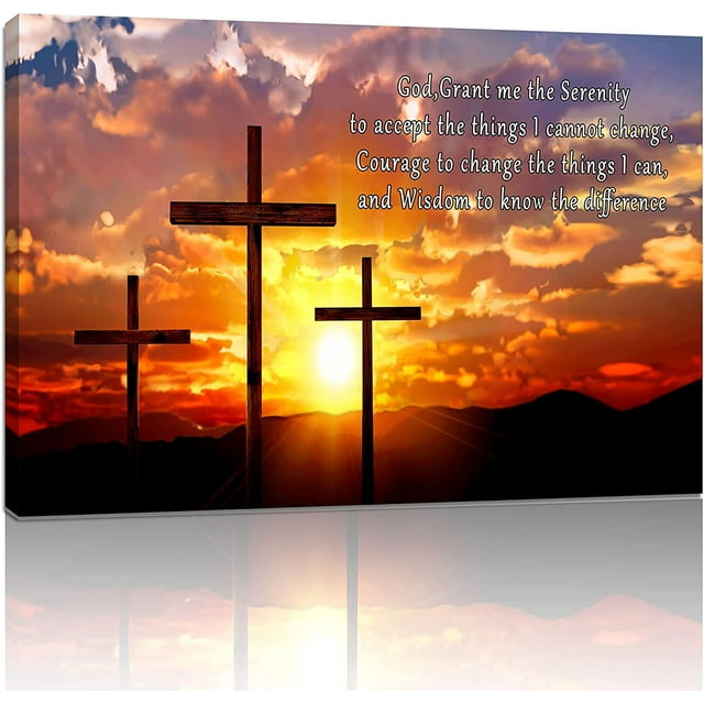 AXXPosters-Bible Verses Canvas Wall Decor, Christian Office Wall Decor, Religious Wall Art ...