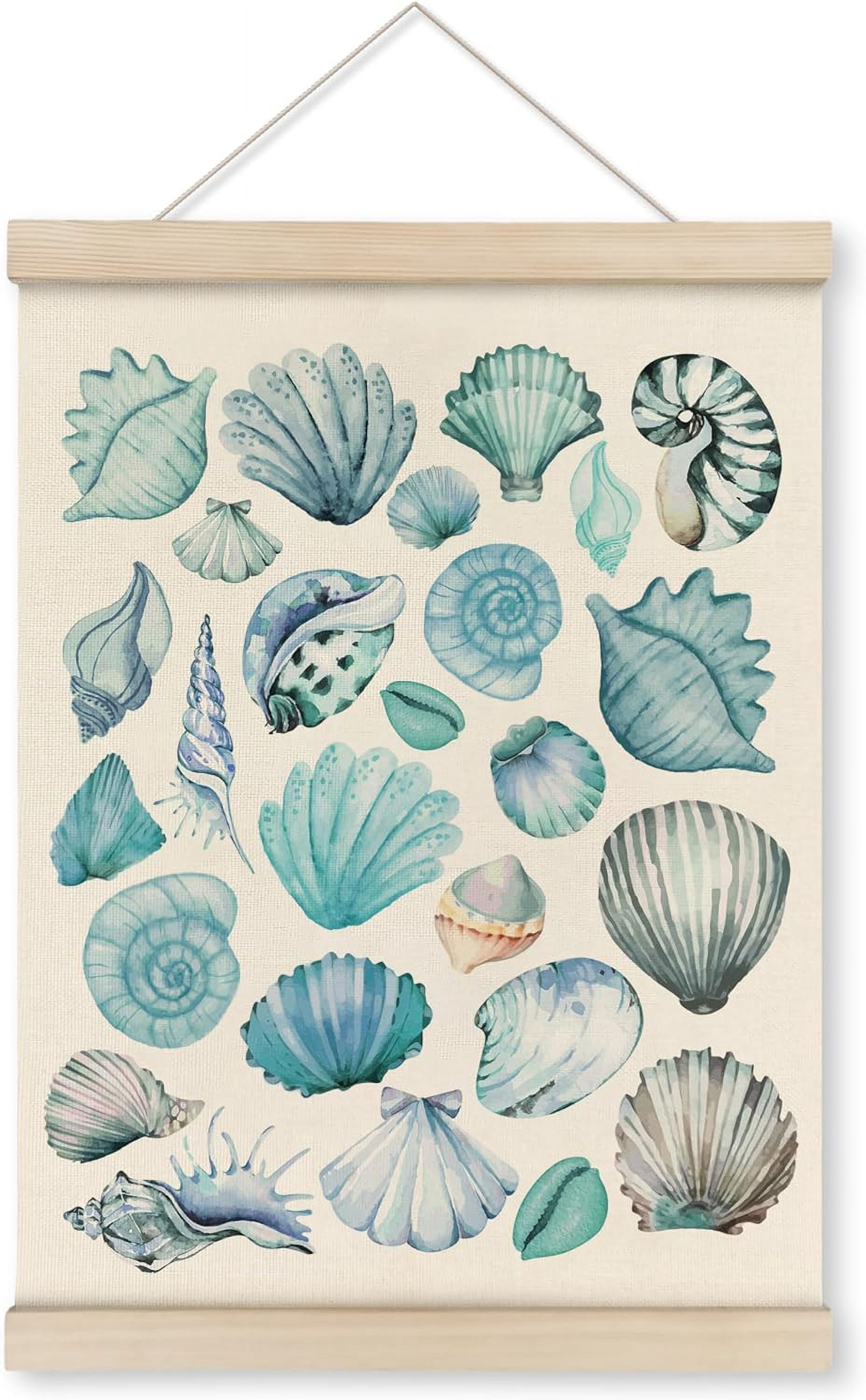 AXXPosters Bluey Coastal Cowgirl Wall Art Poster Poster Un, Seashell ...