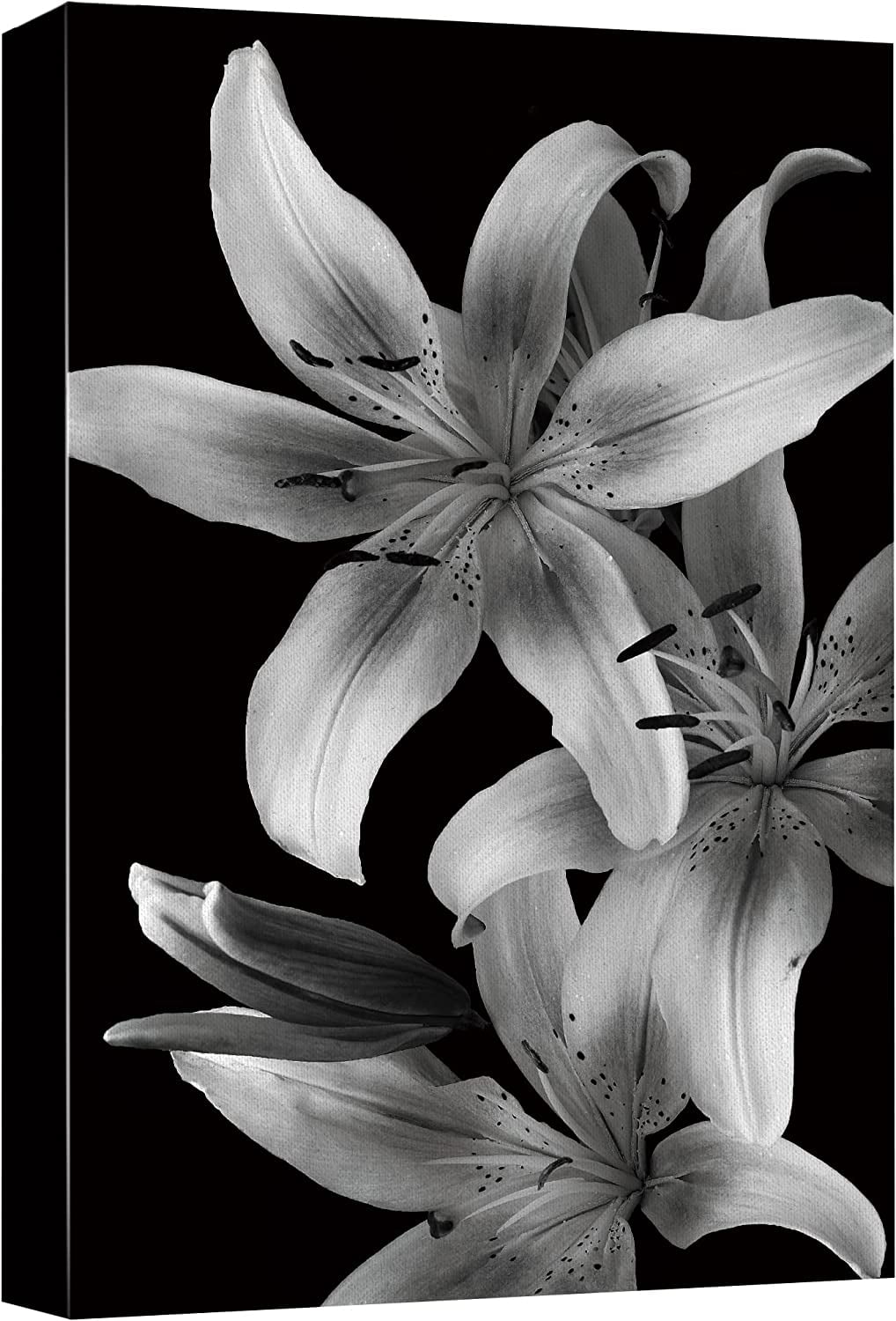 AXXPosters-Canvas Print Wall Art Bouquet of Tiger Lilies Floral Plants ...