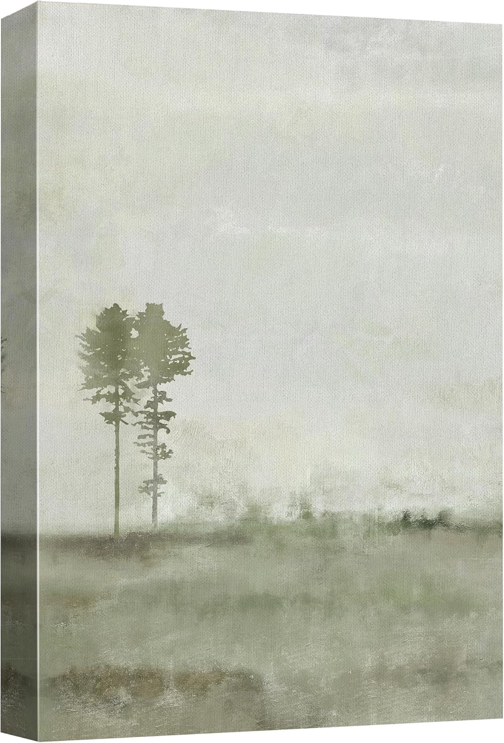 AXXPosters- Canvas Print Wall Art Companions in Haze Twin Trees ...