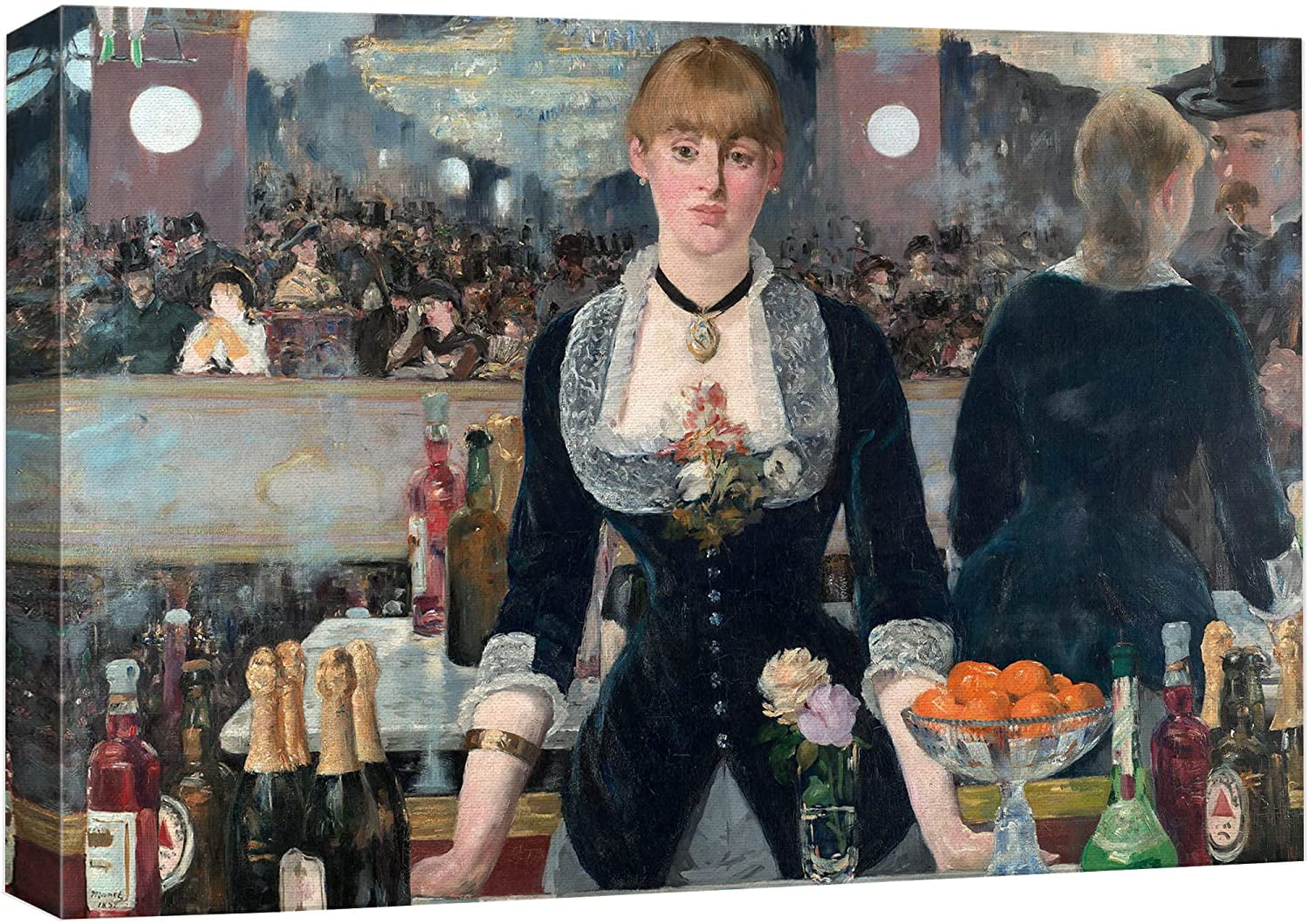 AXXPosters-Canvas Print Wall Art The Peacemakers by George Peter Healy Cultural People Oil ...