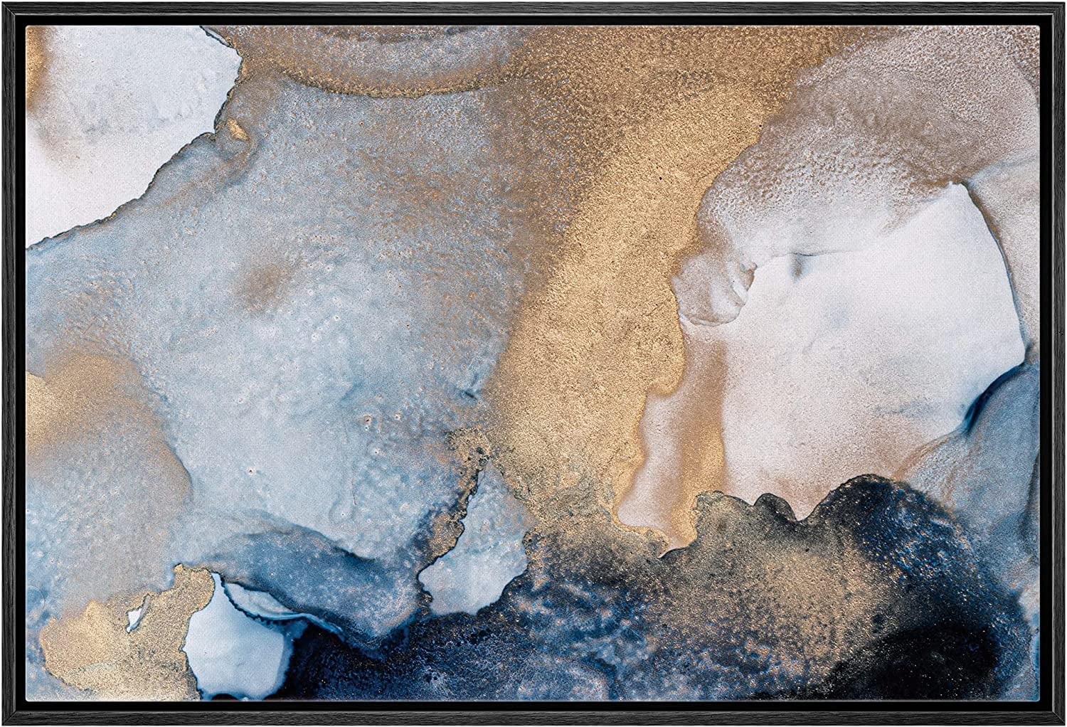 AXXPosters-Canvas Print Wall Art Woodland Nursery Decor Sunlight Over ...