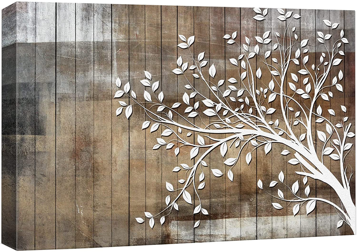 AXXPosters-Canvas Print Wall Art Woodland Nursery Decor Sunlight Over ...