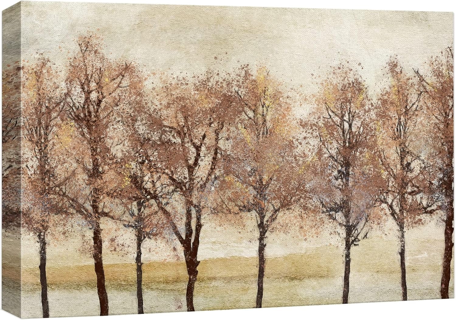 AXXPosters-Canvas Print Wall Art Woodland Nursery Decor Sunlight Over ...