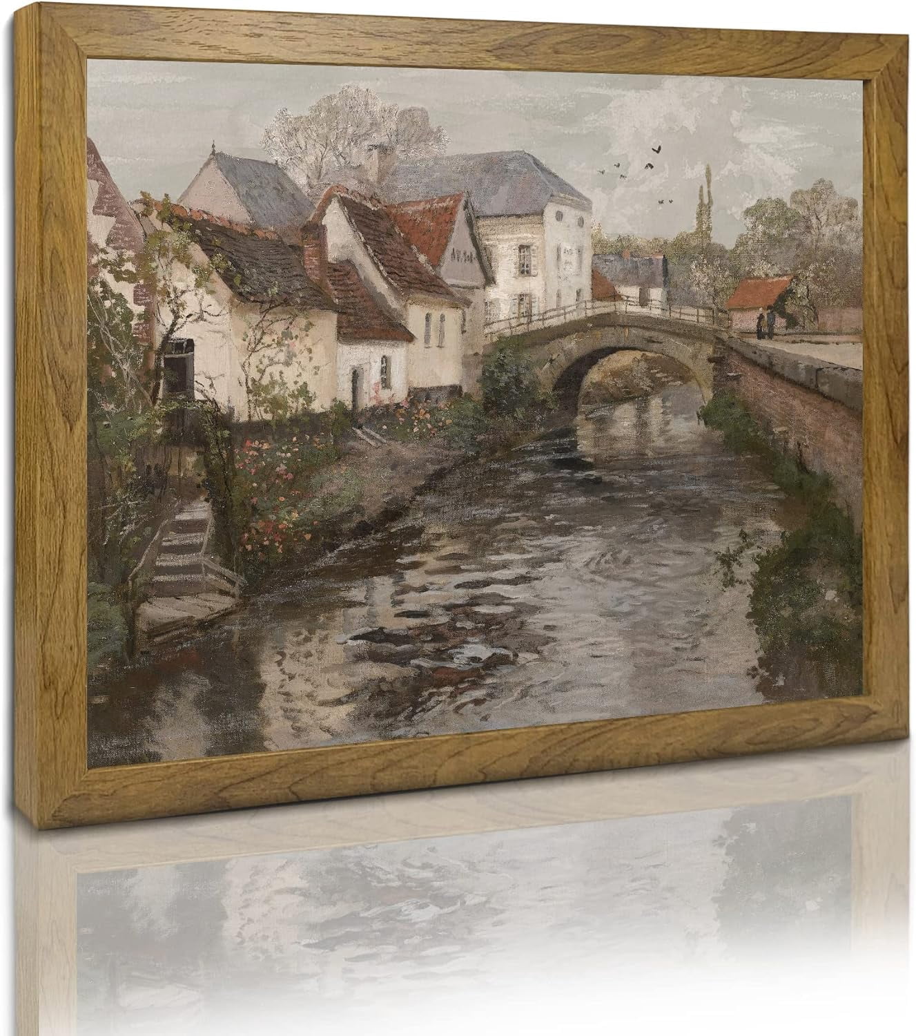 AXXPosters- Canvas Prints Wall Art Home Decor - Vintage Landscape Art ...