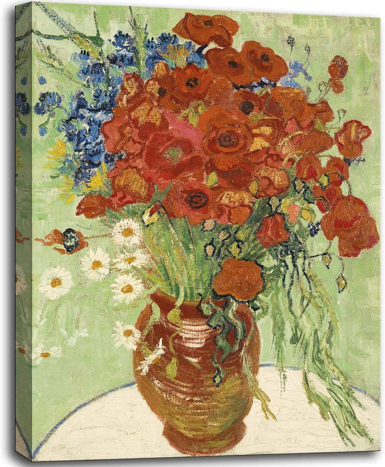 AXXPosters-Canvas Prints Wall Art Mona Lisa by by Leonardo DaVinci, The ...