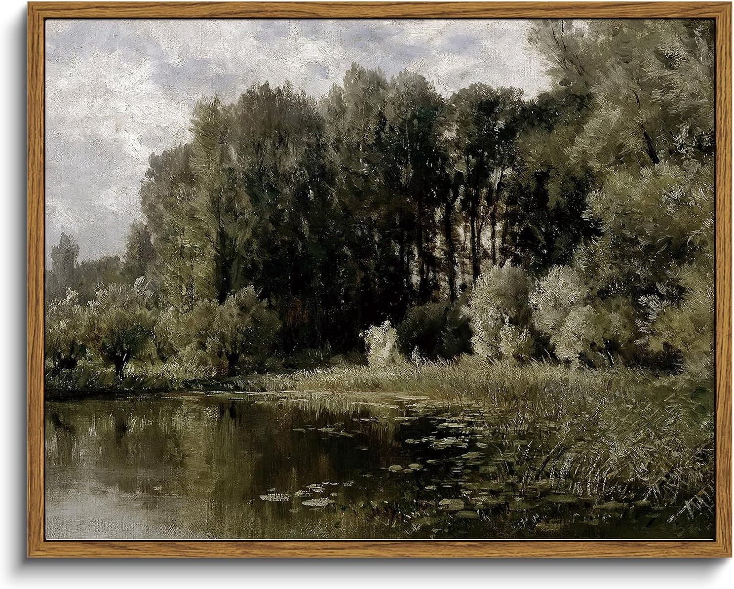 AXXPosters- Canvas Wall Art Home Decor Vintage Landscape Botanical ...