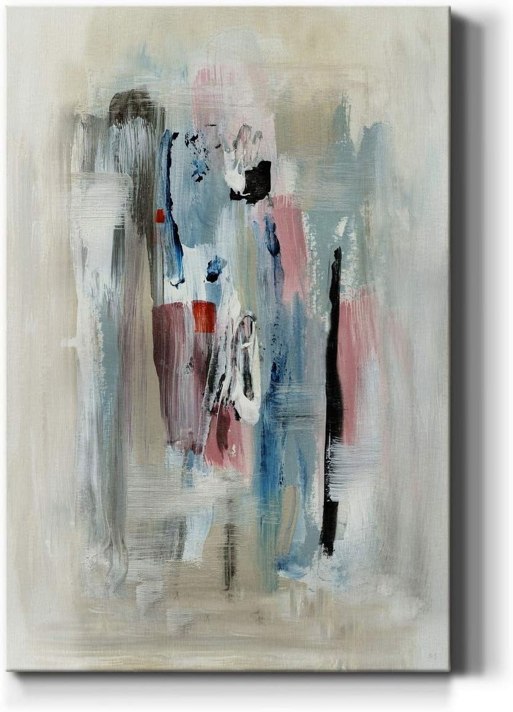 AXXPosters-Canvas Wall Art Modern Paintings & Prints Colorful Paint Splash Canvas Abstract Wall ...
