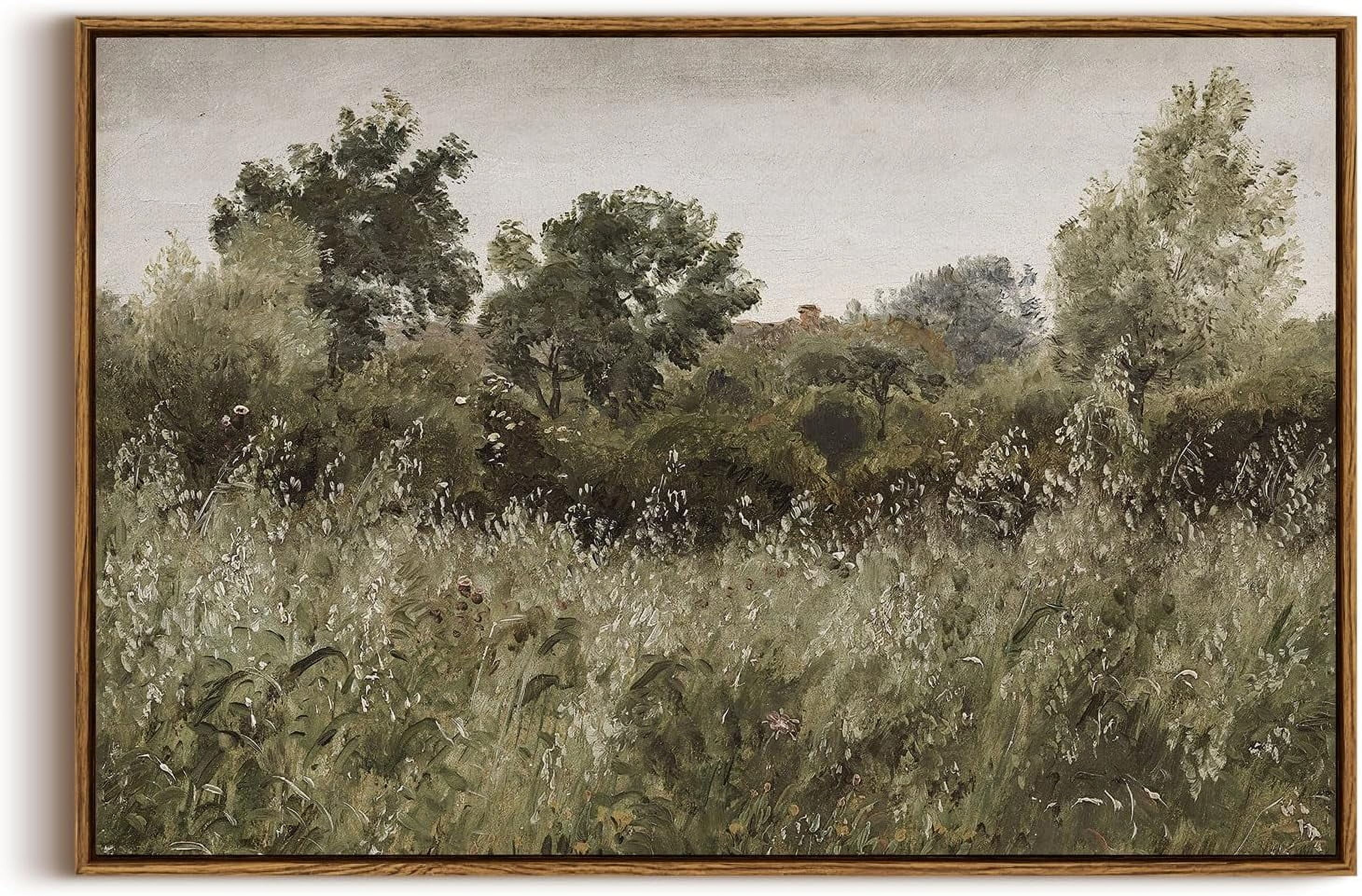 AXXPosters- Canvas Wall Art Vintage Decor, Large Wall Art, Countryside ...