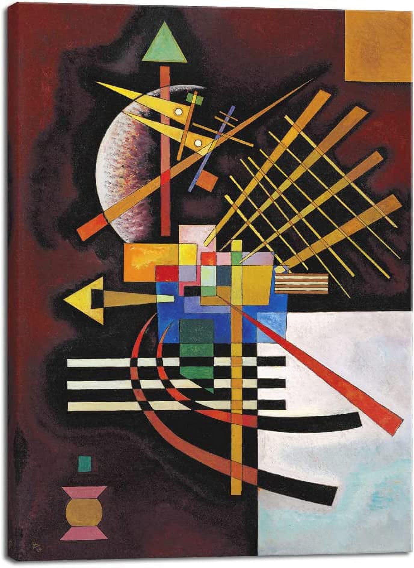 AXXPosters-Canvas Wall Art Wassily Kandinsky Composition Viii Picture ...
