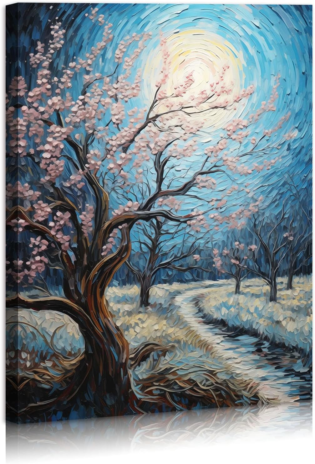 AXXPosters-Cherry Blossom Decor Japanese Decor Cherry Blossom Wall Art ...