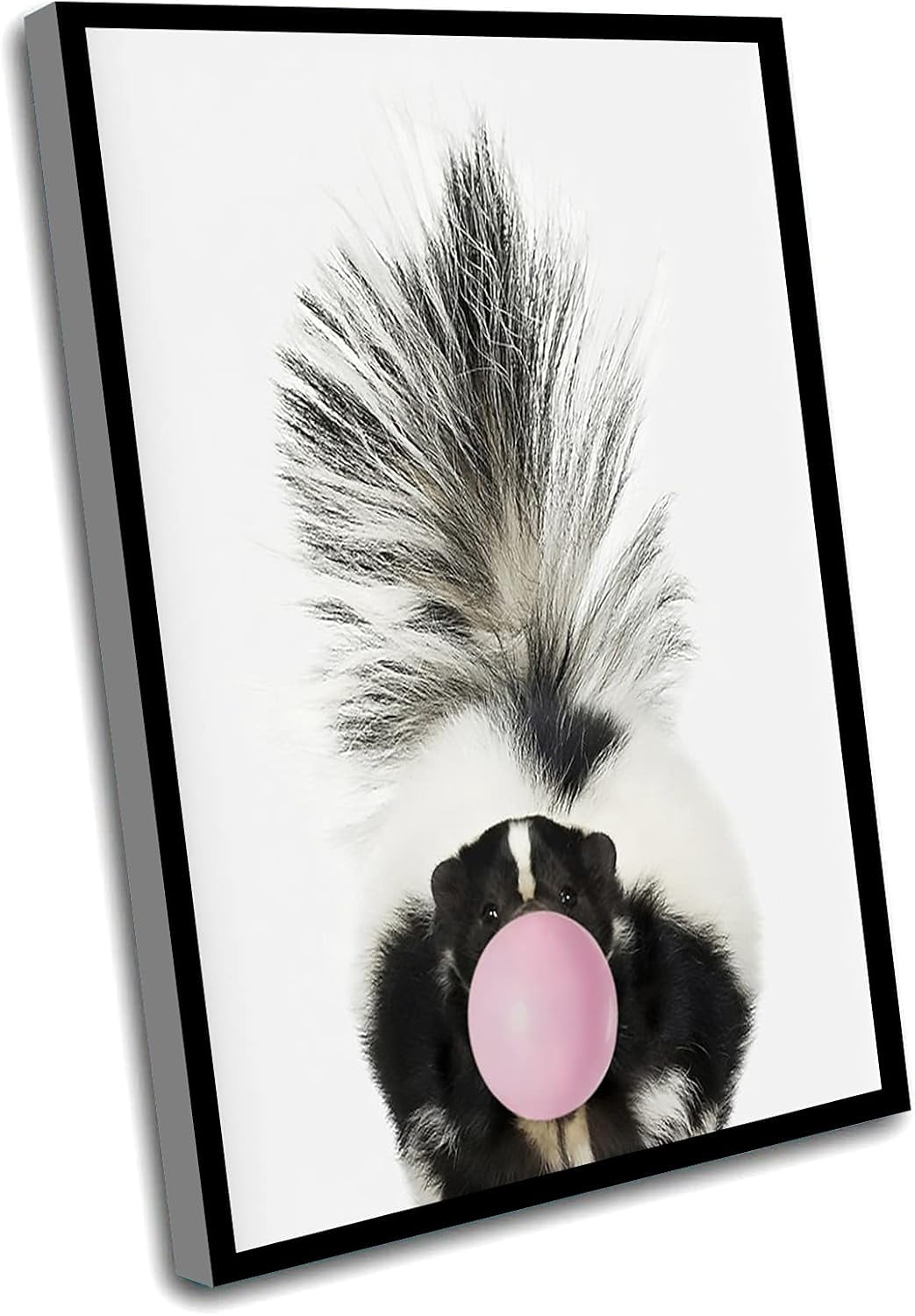 AXXPosters Cute Bedroom Decor,Nursery Canvas Wall Art Quotes,Skunk With ...