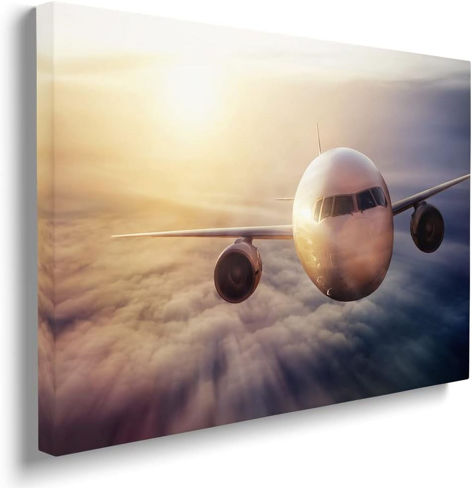 AXXPosters-F-18 Airplane Decor Aviation Canvas Wall Art Prints Hornet ...