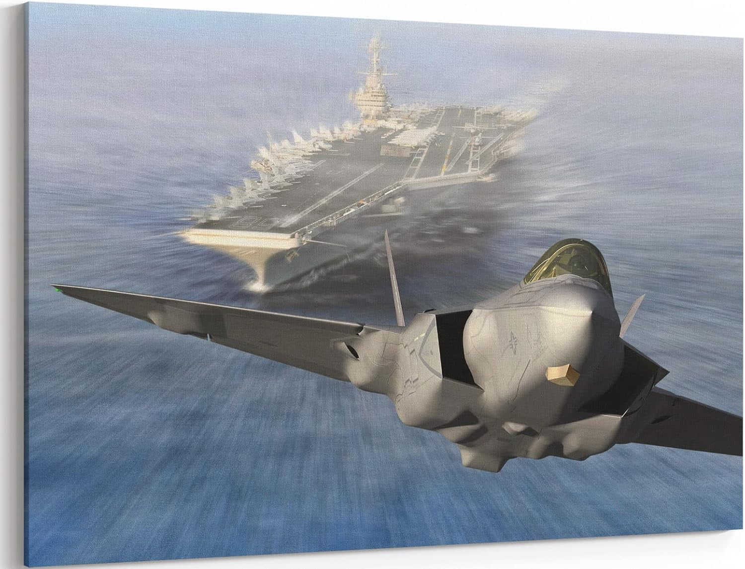 AXXPosters-F-35 Airplane Canvas Wall Art Prints Lockheed Martin F-35 ...