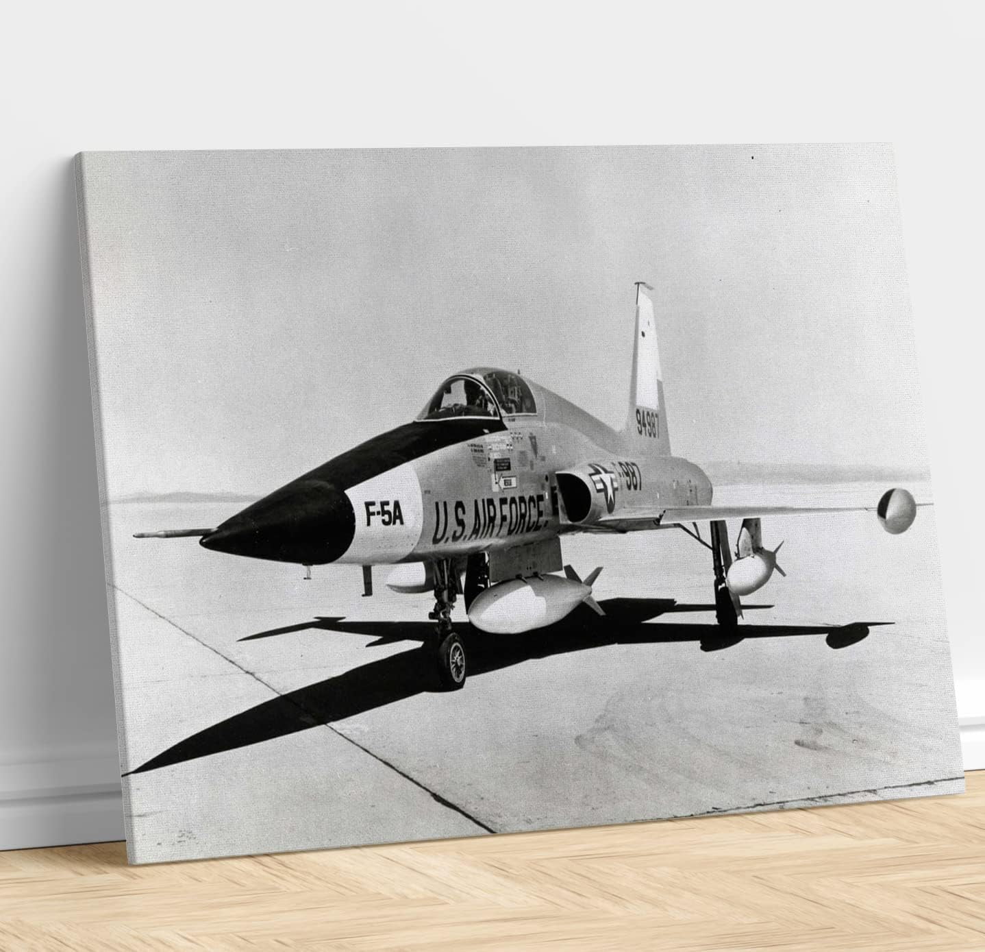 AXXPosters-F-5 Airplane Art Wall Decor Tiger II Freedom Fighter Jet ...