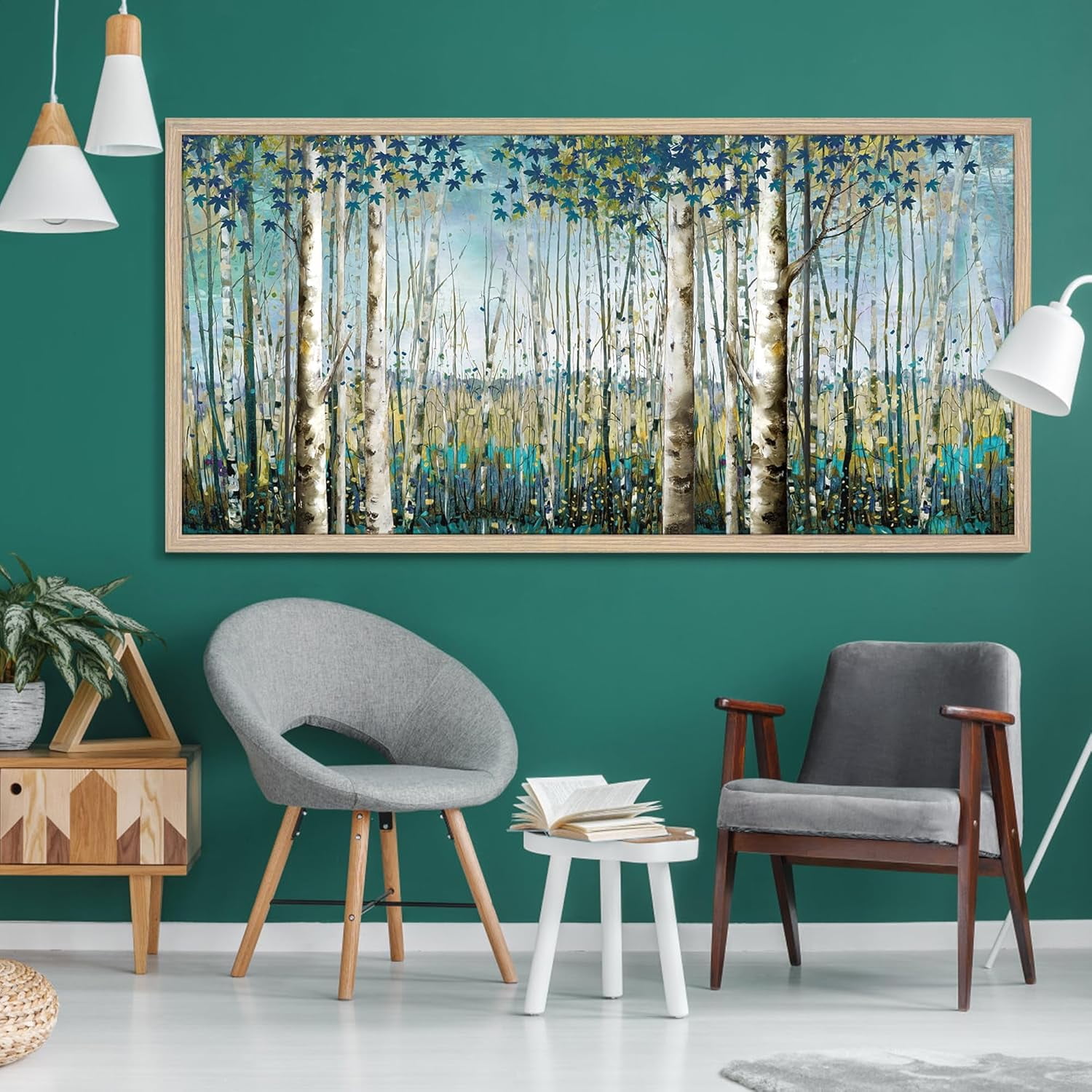 AXXPosters-Forest Wall Art-Landscape Artwork Wall Decor- Wall Art for ...