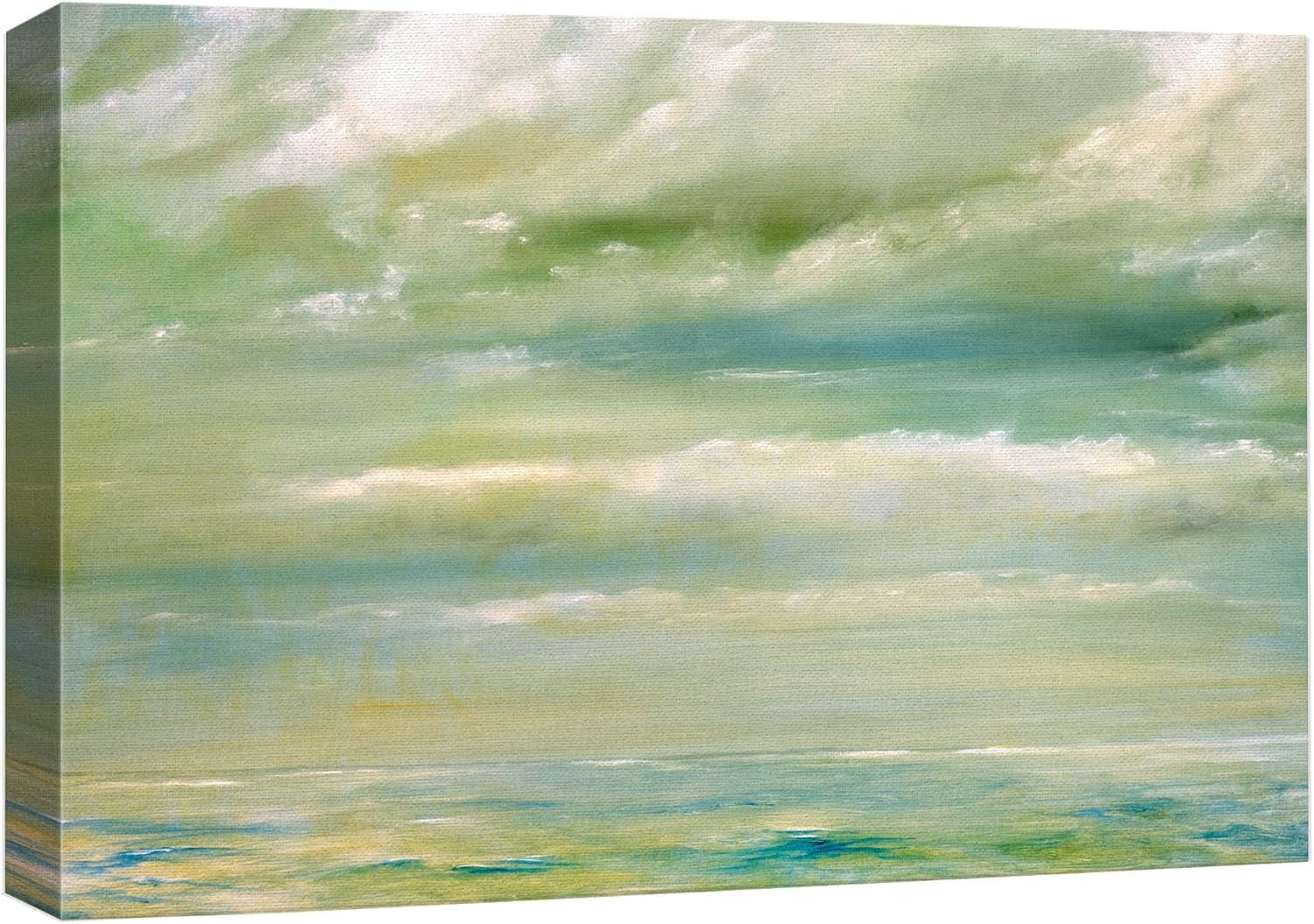 AXXPosters-Framed Canvas Print Wall Art Trout Fish on Granite ...