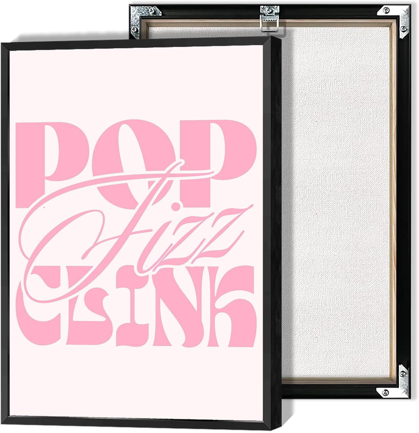 AXXPosters Funky Pink Hip Hop Prints Picture Pop Fizz Clink Poster ...