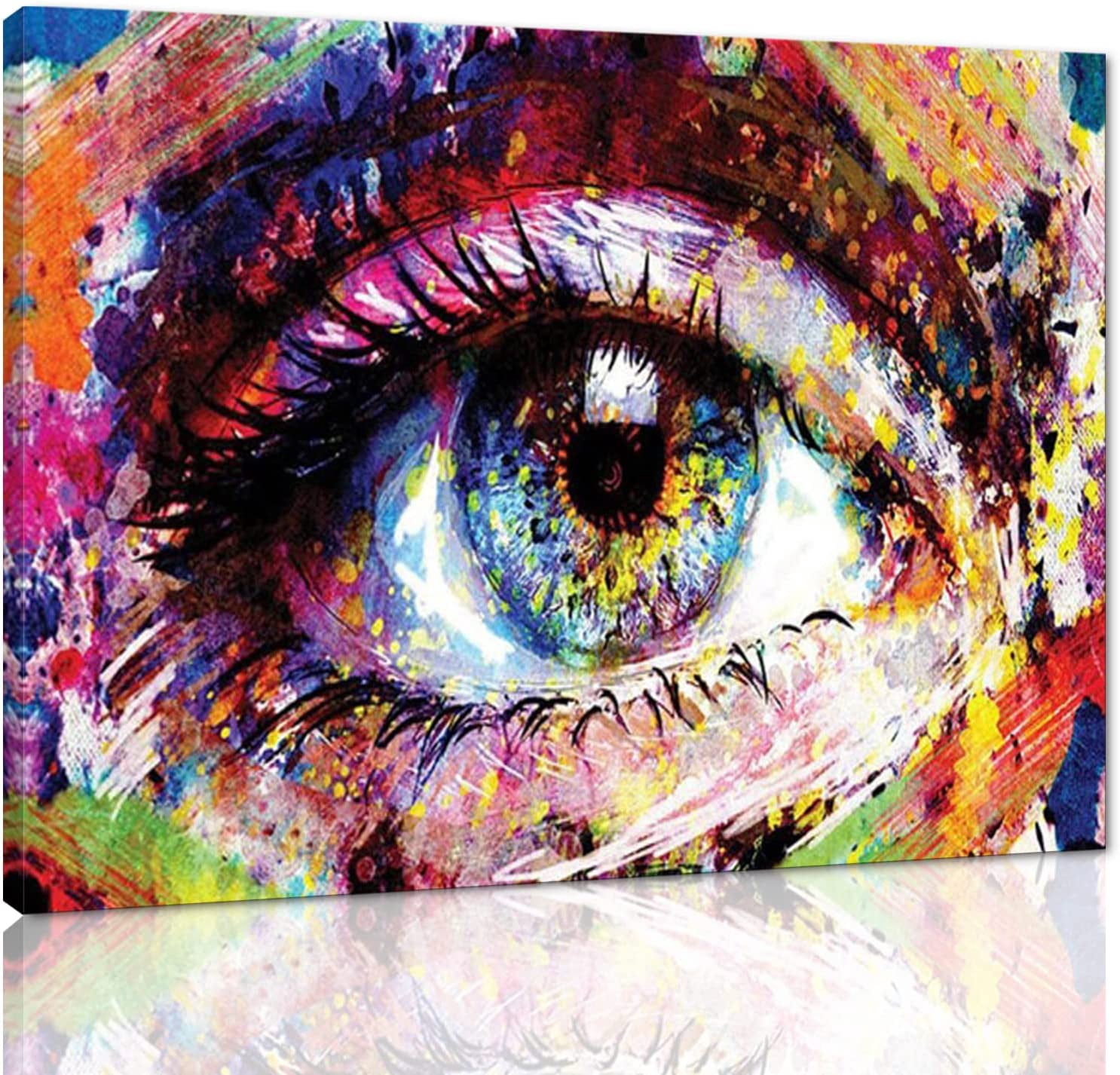 AXXPosters- Graffiti Wall Art Colorful Eye Graffiti Street Art Graffiti ...