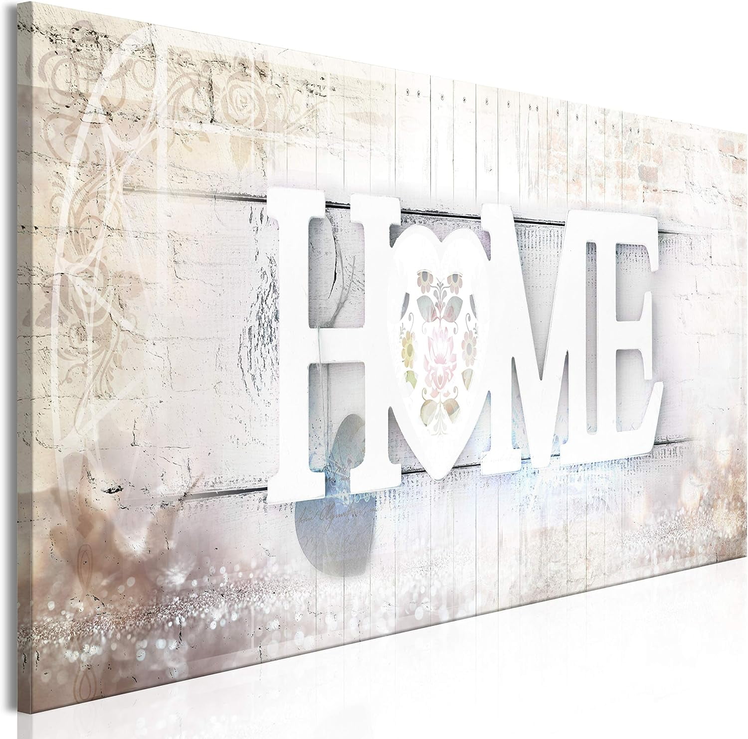 AXXPosters-Handart Canvas Wall Art Abstract Home / 35.43 x11.81 1 pcs ...