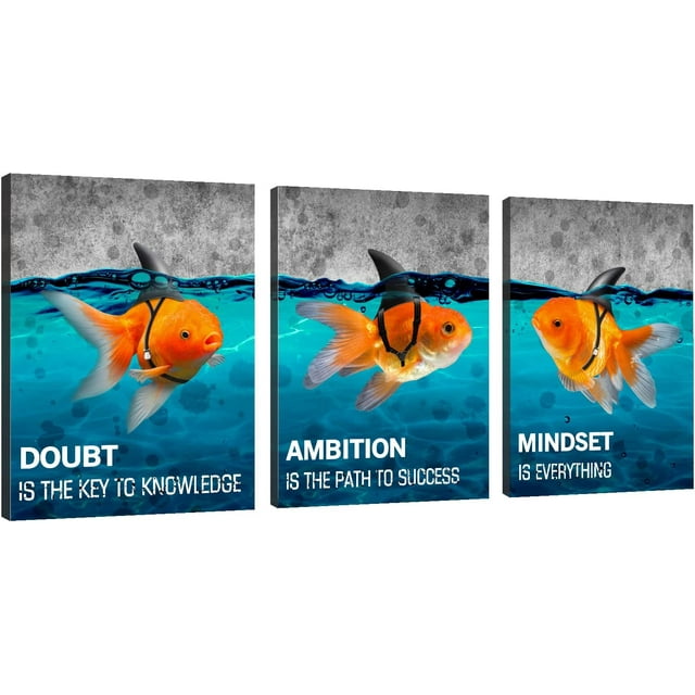 AXXPosters -Inspirational Canvas Painting Wall Art - ART - Mindset ...