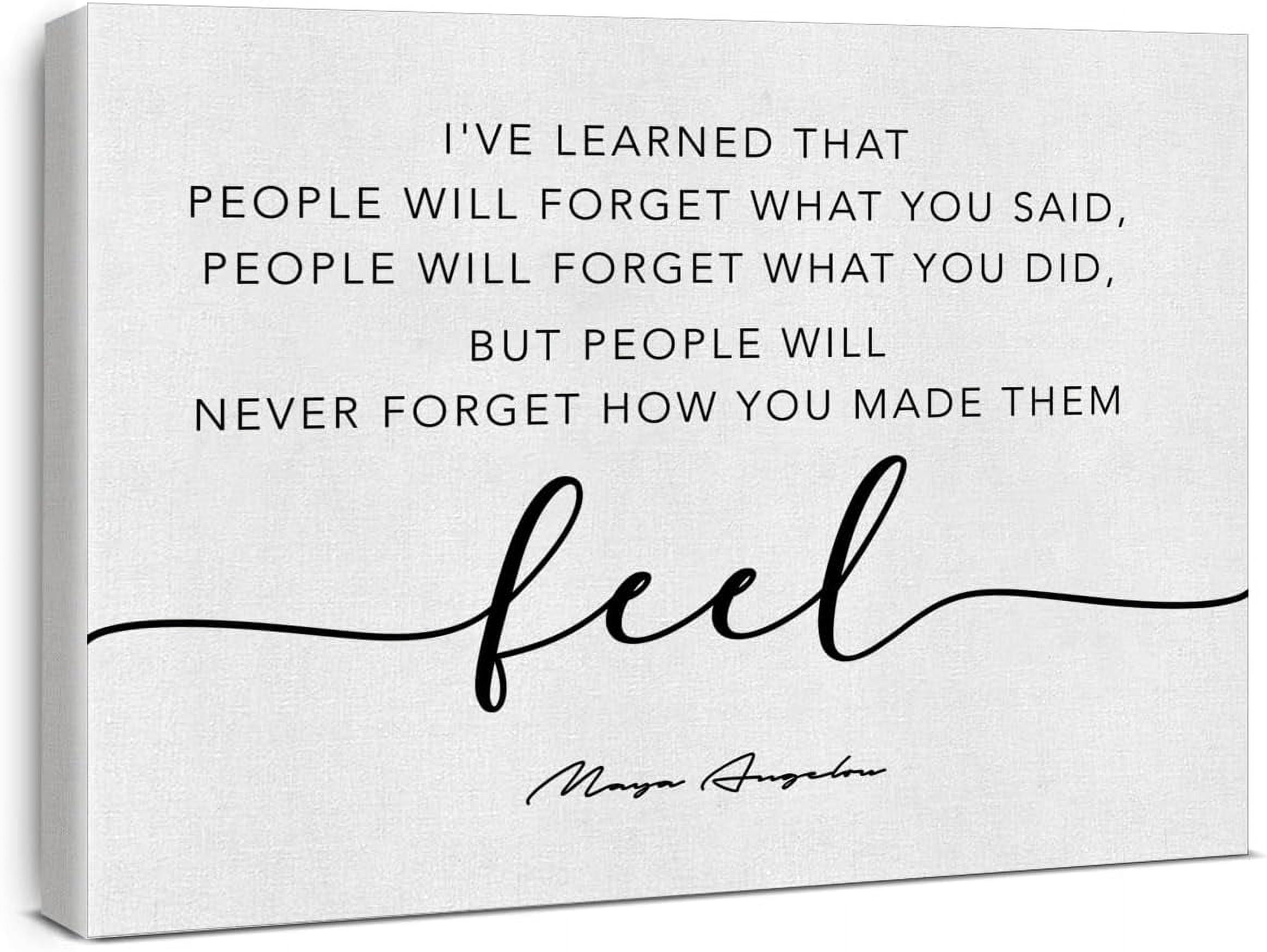 AXXPosters-Inspirational Canvas Wall Art I Believe in Pink Motivational ...