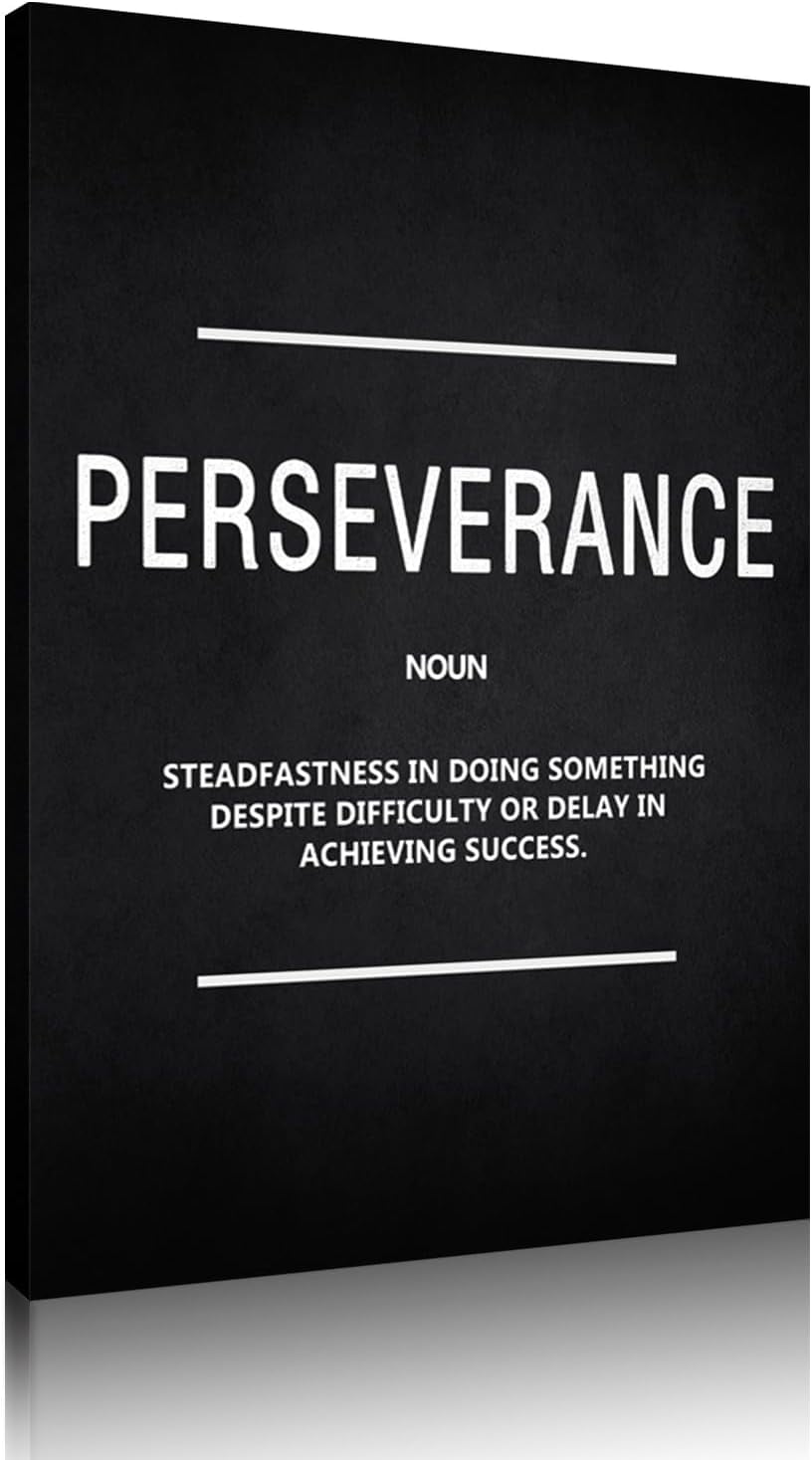 AXXPosters-Inspirational Canvas Wall Art Motivational Painting ...