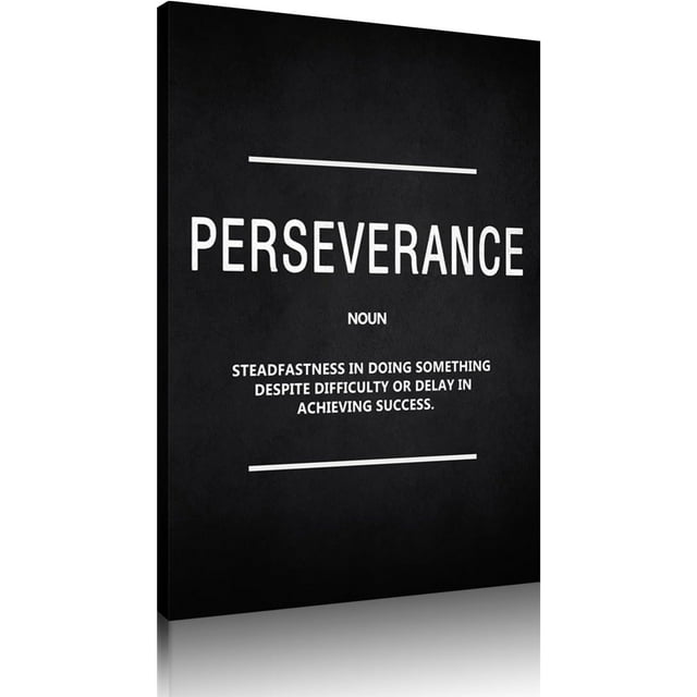 AXXPosters-Inspirational Canvas Wall Art Motivational Painting ...