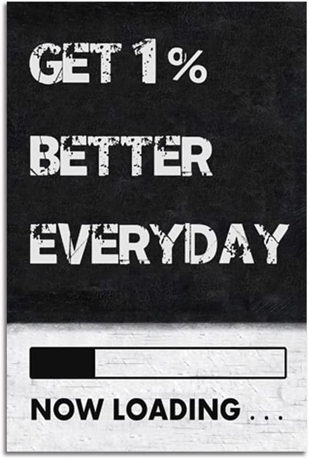 AXXPosters-Inspirational Quote Canvas Wall Art Motivational ...