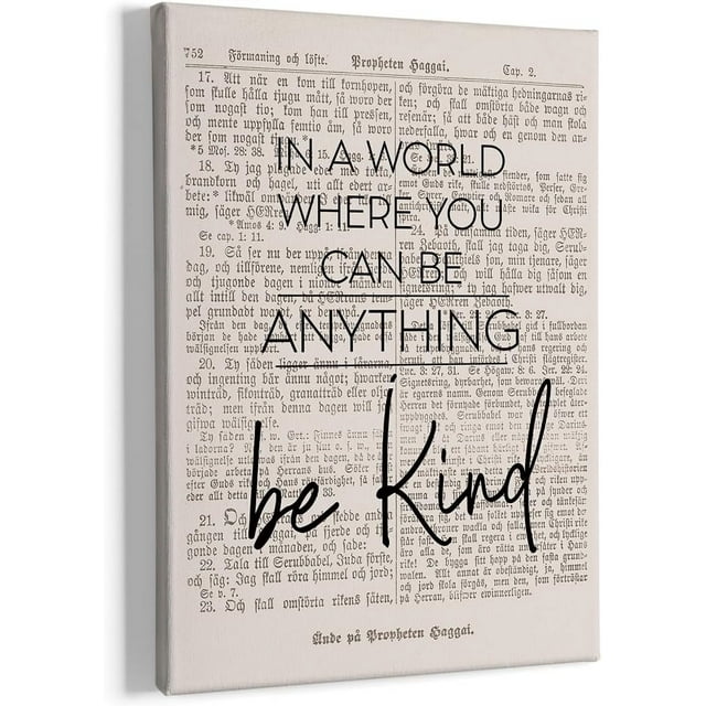 AXXPosters- Inspirational Wall Art Decor, Sign Office Canvas Wall Art ...