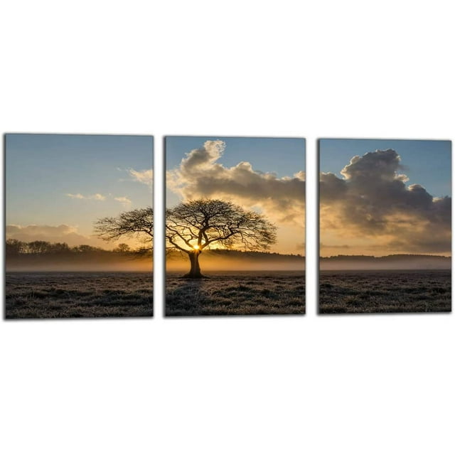 AXXPosters -Inspirational Wall Art Tree of Life landscape Motivational ...