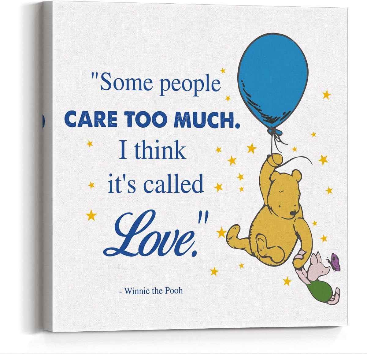 AXXPosters Inspirational Winnie the Pooh Wall Art Decor Classic Winnie ...