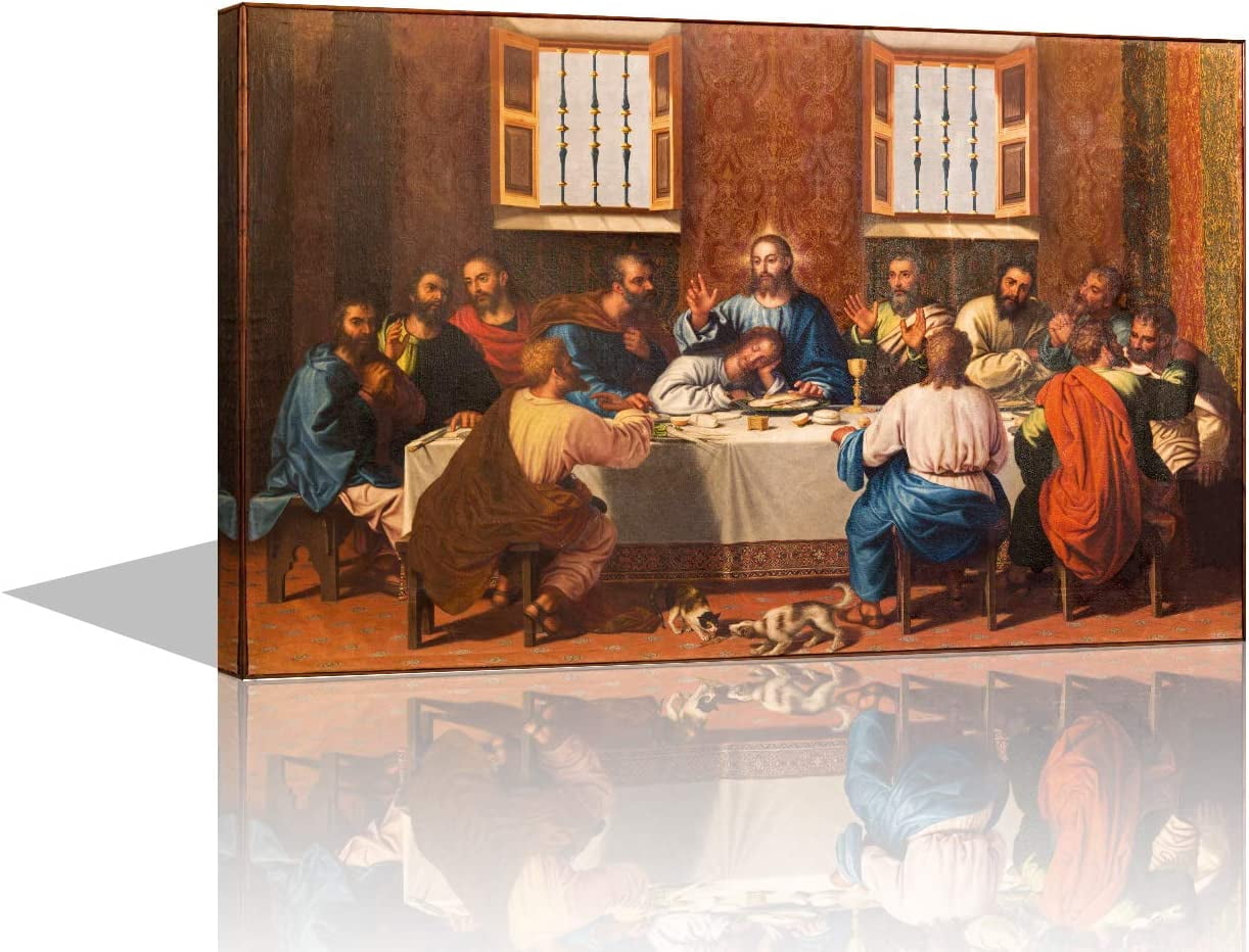 AXXPosters-Jesus in Gethsemane Paintings Extra Large Wall Pictures for ...