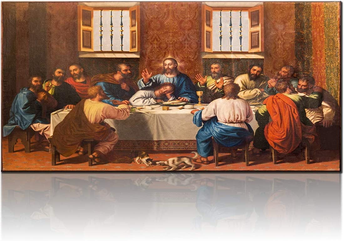 AXXPosters-Jesus in Gethsemane Paintings Extra Large Wall Pictures for ...