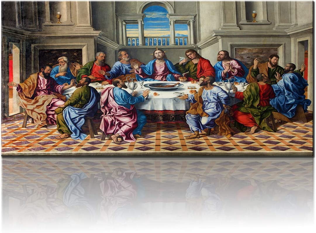 AXXPosters-Jesus in Gethsemane Paintings Extra Large Wall Pictures for ...